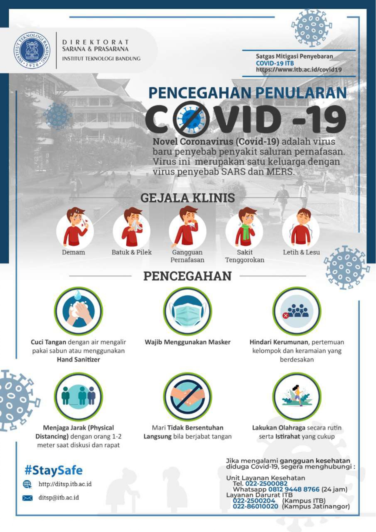 Poster - Direktorat Sarana dan Prasarana ITB