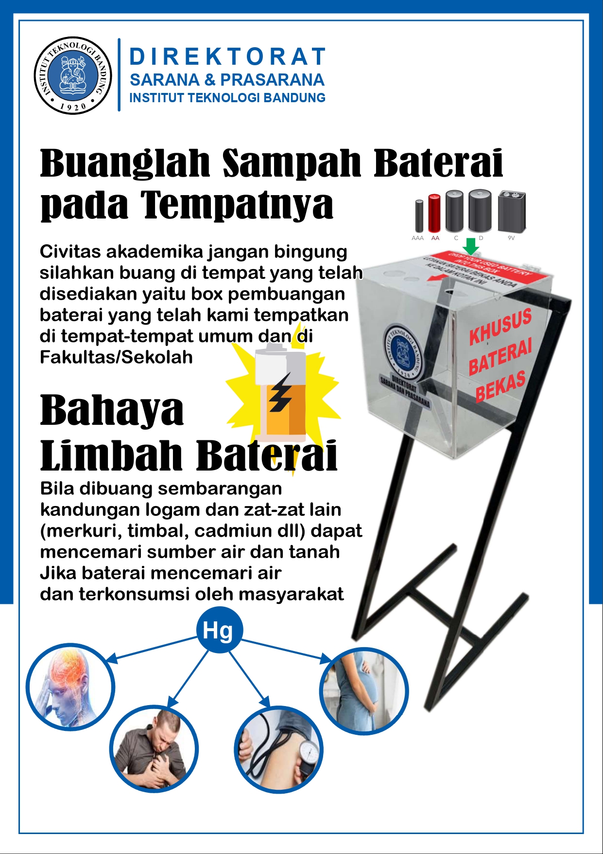 Poster - Direktorat Sarana dan Prasarana ITB